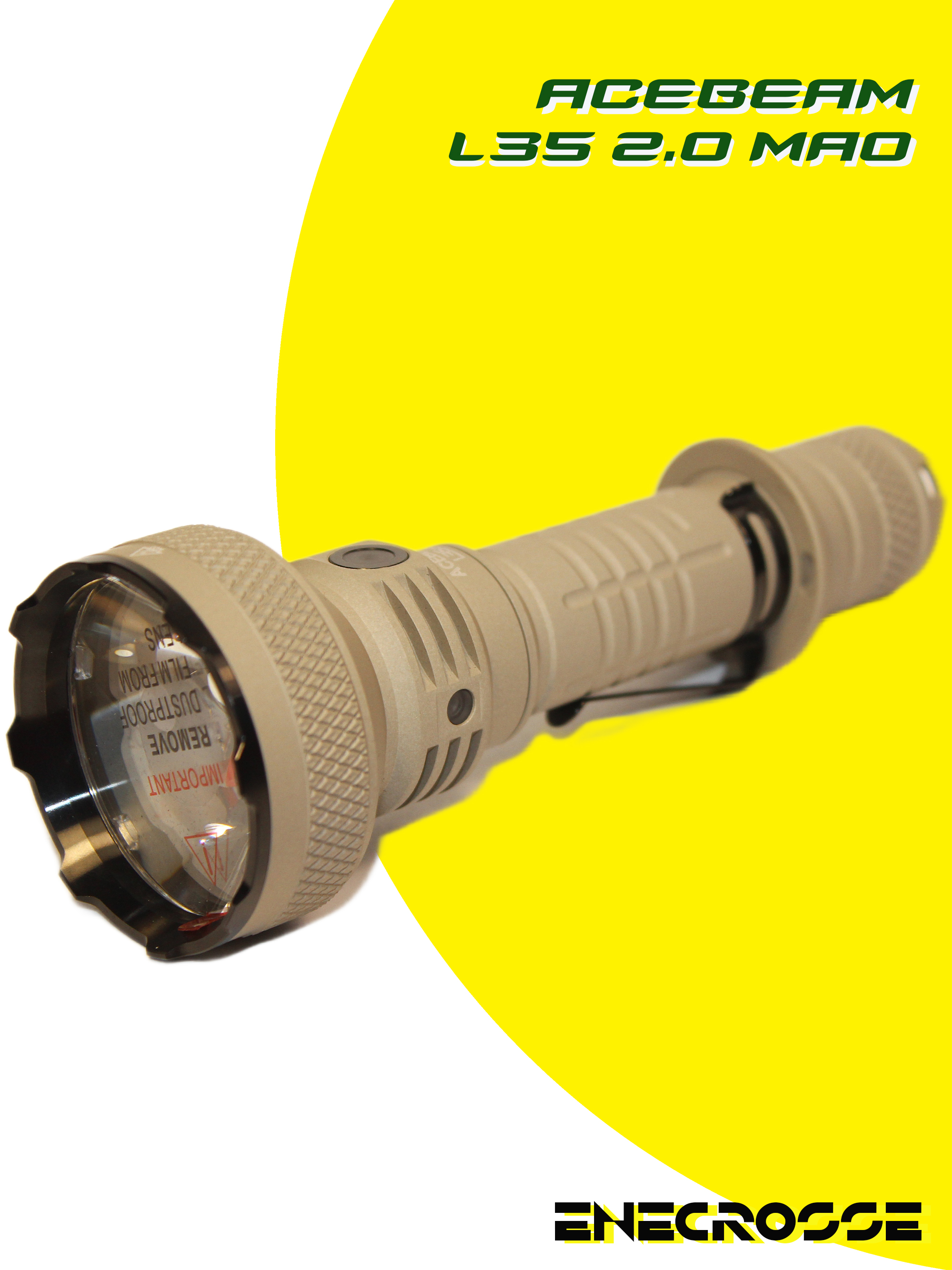 enecrosse.ru - Acebeam L35 2.0 MAO XHP70.3 6500K (1x21700, 5000lm, 650m)
